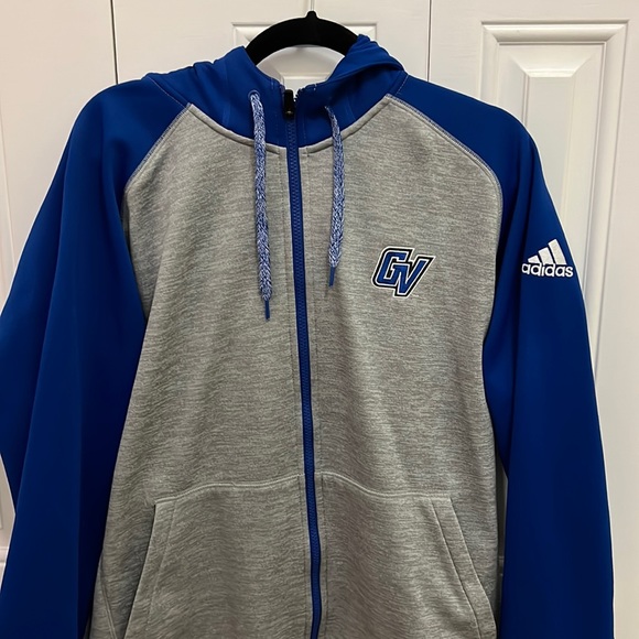 adidas | Jackets & Coats | Gvsu Adidas Team Issue Fullzip Hooodie ...